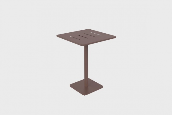 Table Haute Carré Vega 80x80